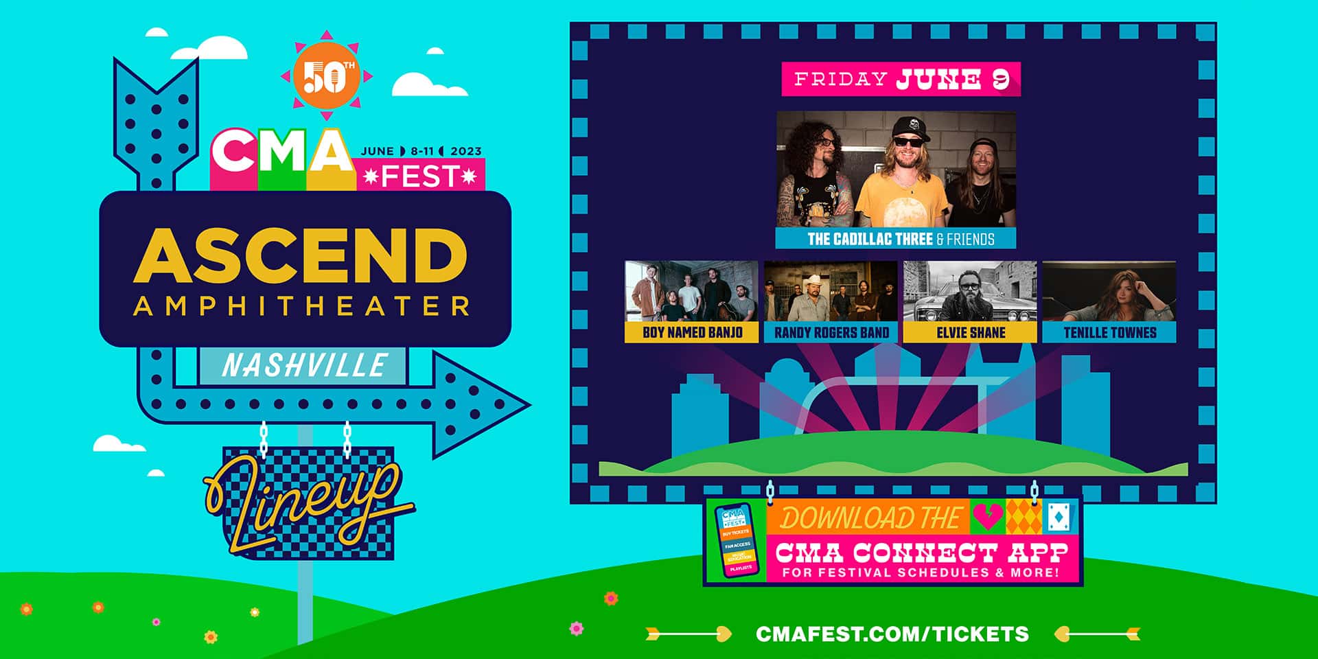 CMA Fest Releases Lineup For Nighttime Concert “The Cadillac Three ...