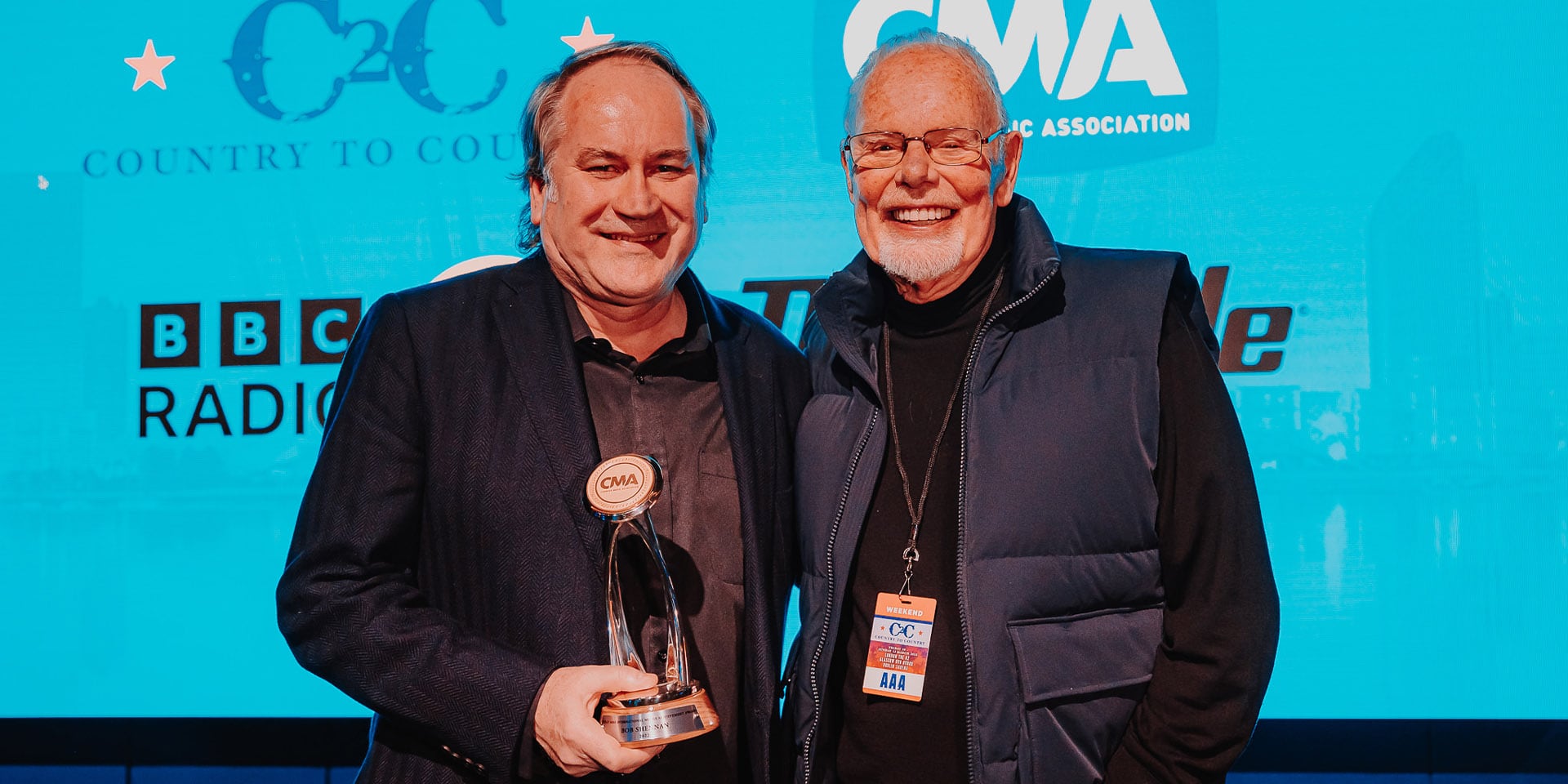 Wesley Rose International Media Achievement Award – CMA Member