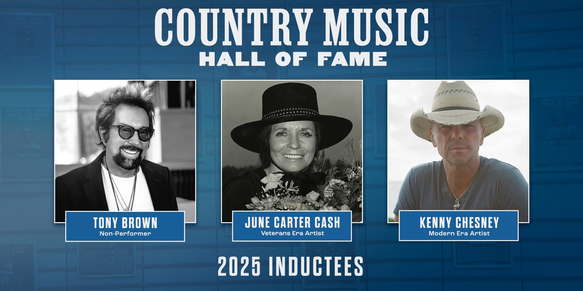 CMA Announces Tony Brown, June Carter Cash And Kenny Chesney As The ...