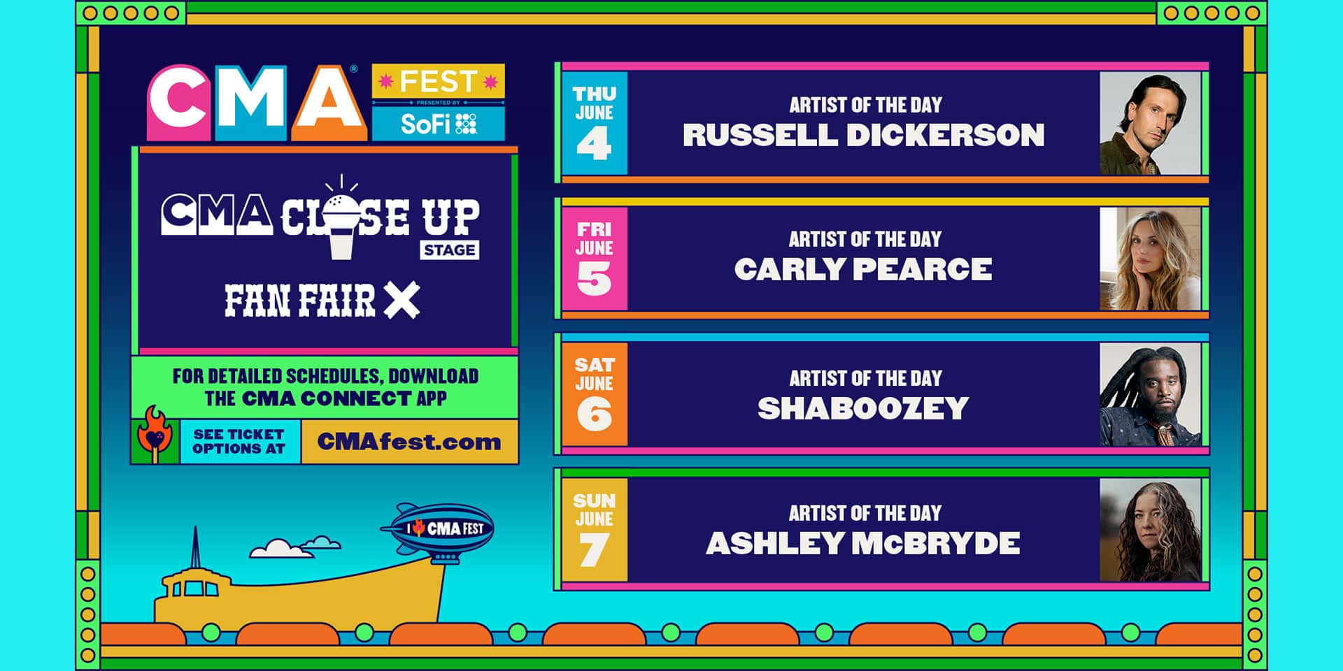 CMA Fest Presented By SoFi Reveals New Fan Alley Experience And 2025 ...